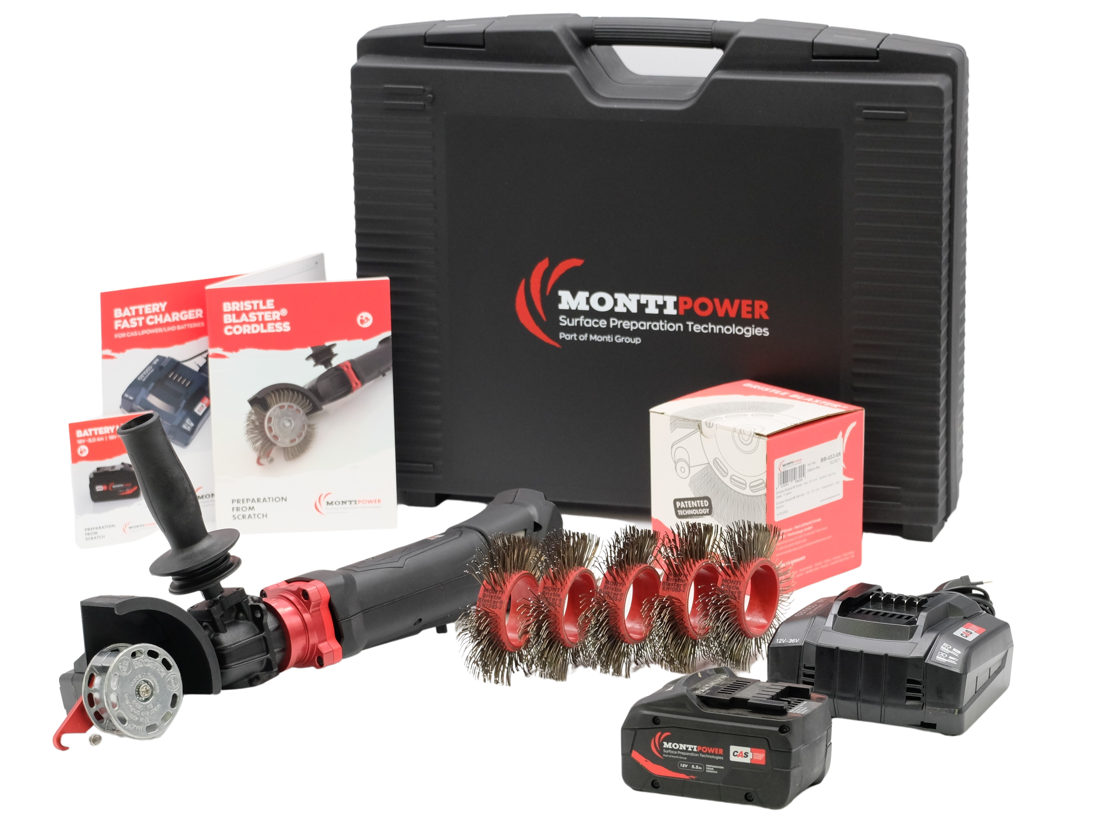 MONTI Bristle Blaster Cordless - Accu